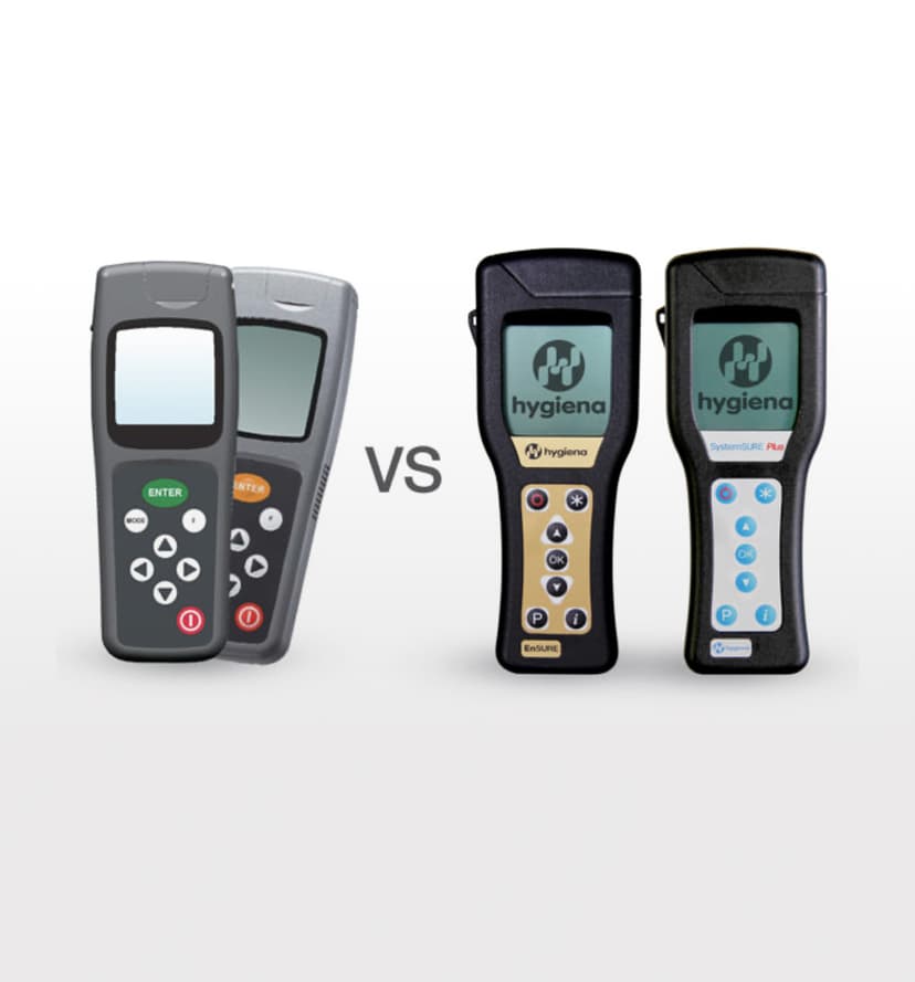 Hygiena Comparison to Kikkoman Luminometers | Hygiena
