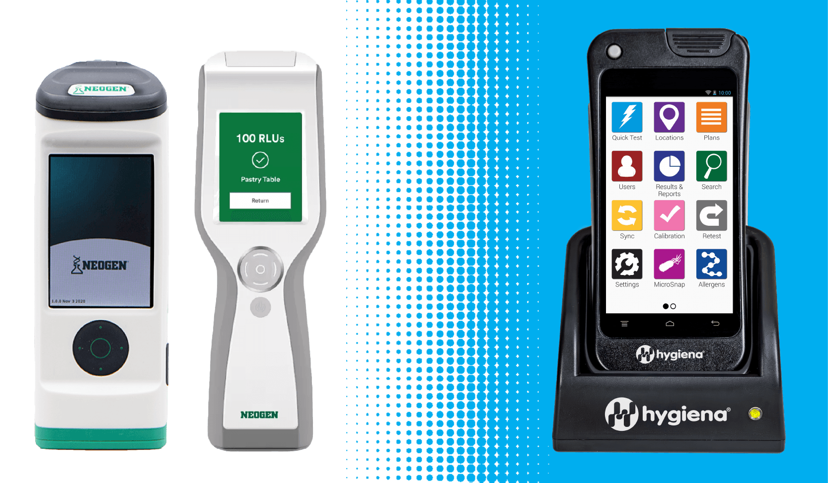 Hygiena Comparison to Neogen Luminometers | Hygiena
